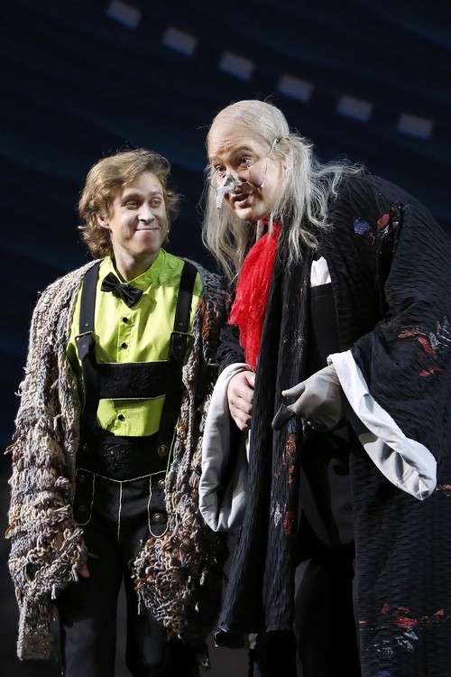 Leonard Bernstein "Candide" operetta in two acts. Theatrical concert ...