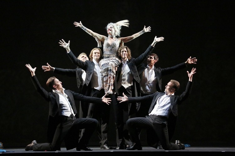 Leonard Bernstein "Candide" operetta in two acts. Theatrical concert ...