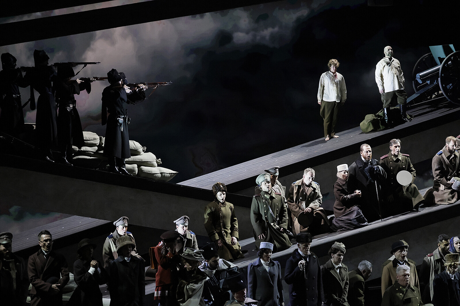 Opera by Pyotr Tchaikovsky "Mazeppa" - - Bolshoi Theatre, Moscow, Russia